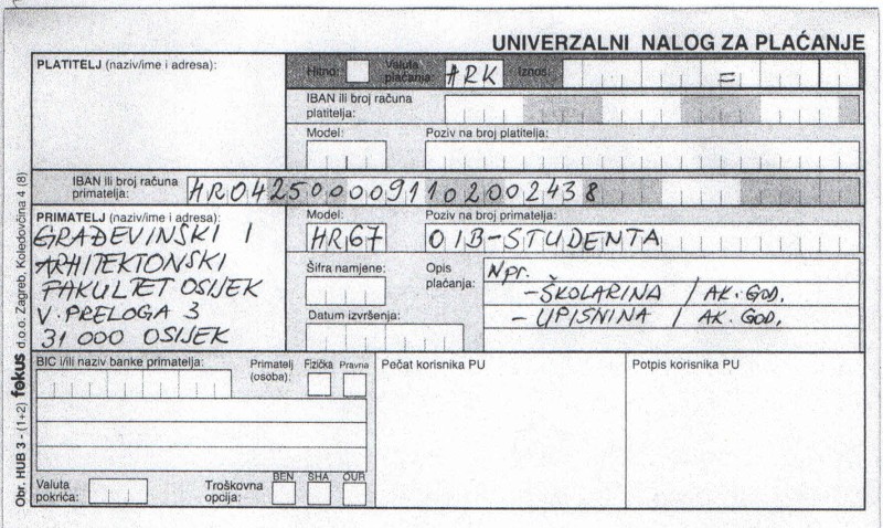 Građevinski fakultet Osijek